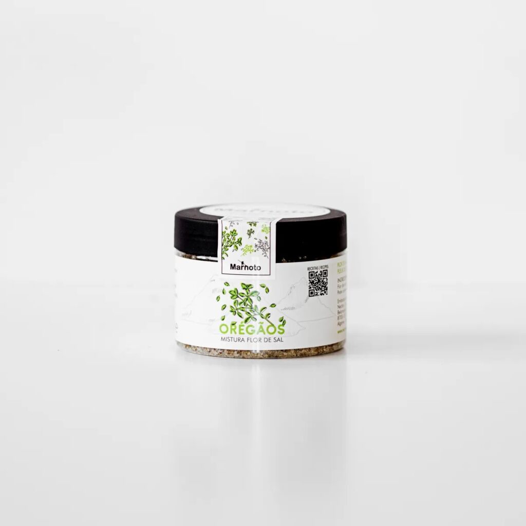 Flor de Sal met Oregano - 125g - Sal e Pimenta